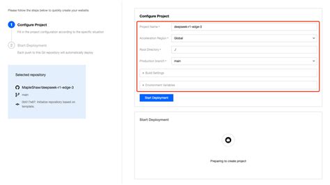 deploy web app with edgeone pages github integration tencent edgeone