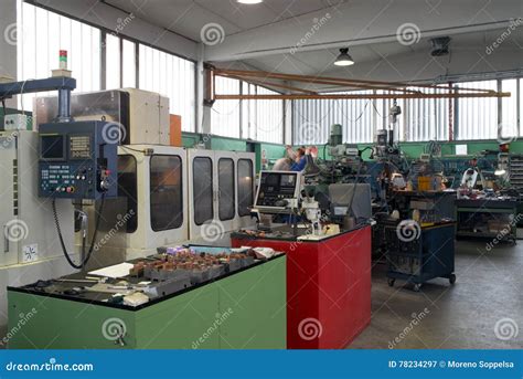 Machine Tools With Computer Numerical Control Cnc Stock Image Image Of Mill Numerical 78234297