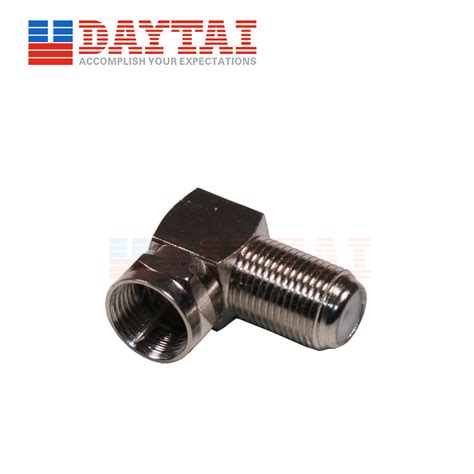 CATV F Adapter F Male To F Female Degree Adapter CATV Adapter And F Male Adapter