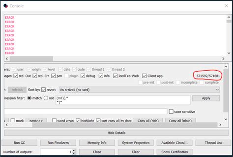 A Lot Of ERROR In Openwebstart Console But Not In The Log Issue Karakun OpenWebStart