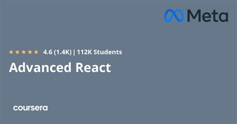 Advanced React Coursera
