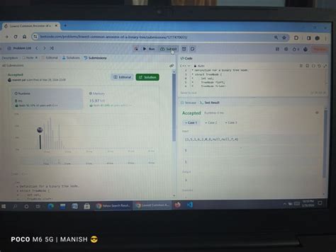 Manish Pal On Linkedin Codingpractice Leetcode Techskills Day8 100daychallenge
