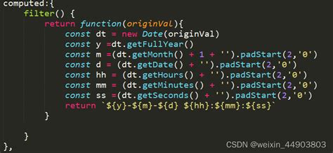 Vue3实现格式化时间过滤器vue3 时间过滤器 Csdn博客