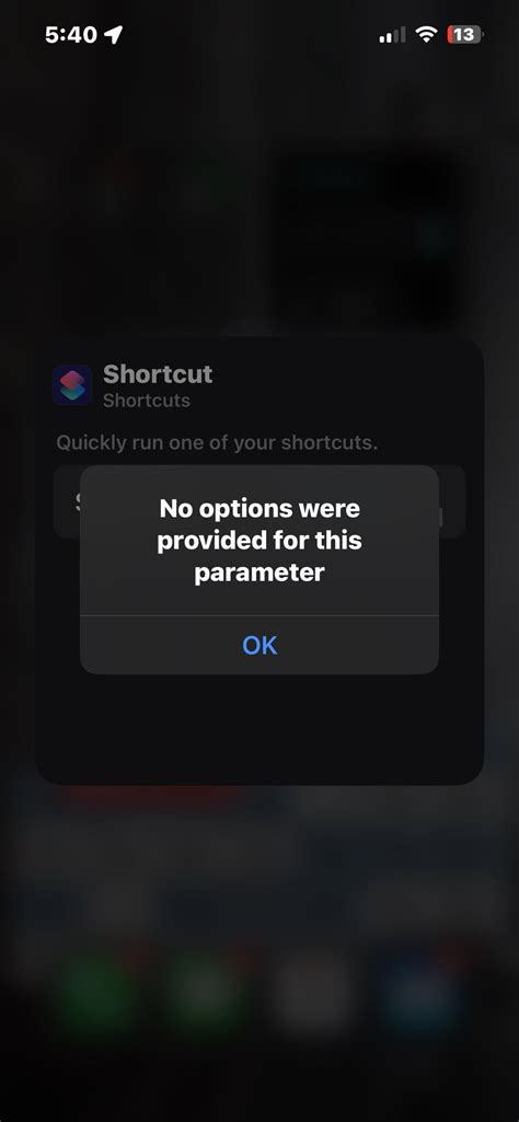 Unable To Edit Shortcut Widget Getting Error Anyone Else Have This Issue Rshortcuts
