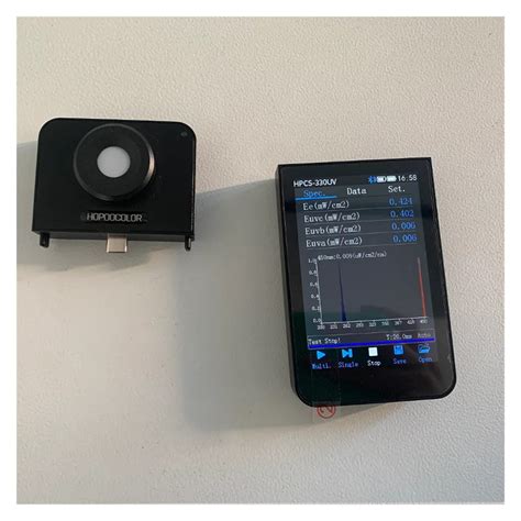 Uva Uvb Tester Mwcm2 Irradiance Spectrometer Light Uv Wavelength Small In Size And Lightweight