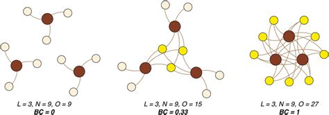 Bipartite Networks Exemplifying Minimum To Maximum Scores Of Bc Brown Download Scientific