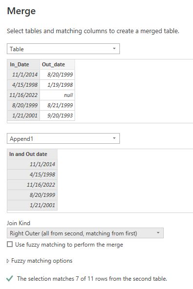 Solved How To Combine Two Columns Dates Into One Column Microsoft