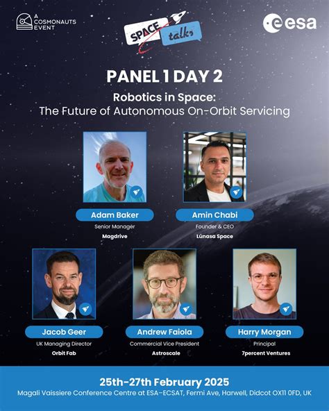 robotics spacetalks2025 spaceindustry spacetech robotics