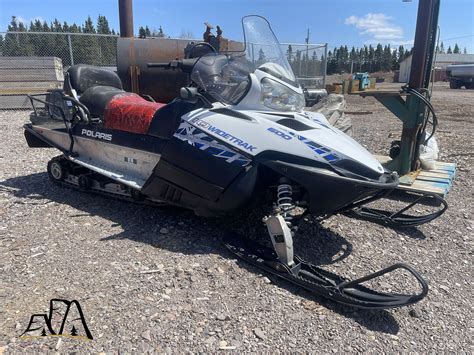 2009 Polaris Iq Widetrak 600 Snowmobile Eastern Frontier Auctions