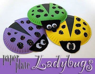 Paper Plate Lady Bugs Crafts By Amanda Bug Crafts Ladybug Crafts
