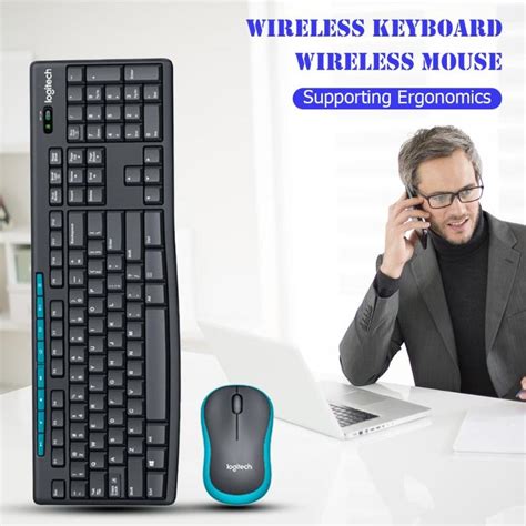 Logitech Mk275 Usb Wireless Keyboard 1000 Dpi Opti Vicedeal