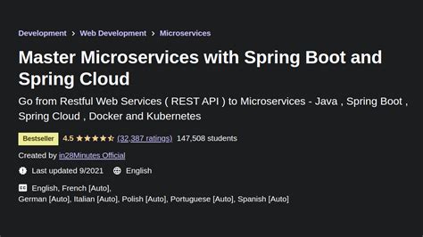 What I Learned From Master Microservices With Spring Boot And Spring Cloud Udemy Course