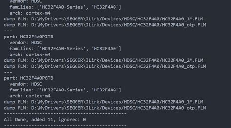 使用 jlink device addon 工具自动向 jlink 添加芯片 embedded ide forum