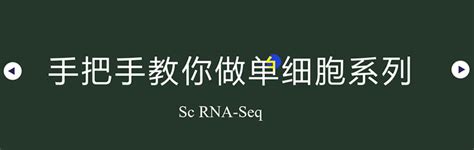 手把手教你做单细胞测序数据分析（一）——绪论 知乎