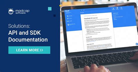 API SDK Documentation Software MadCap Software