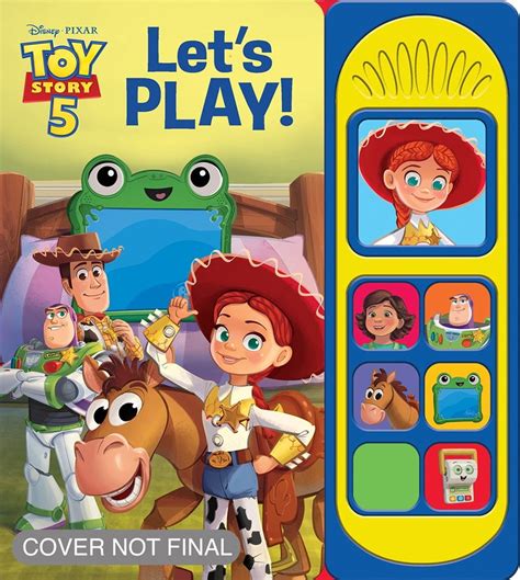 Disney Pixar Toy Story 5 Lets Play Sound Book Media Tie In Board