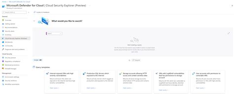 클라우드 보안 탐색기를 사용하여 쿼리 빌드 Defender For Cloud Microsoft Learn