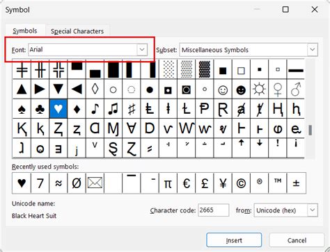 How To Insert Heart Symbol In Excel