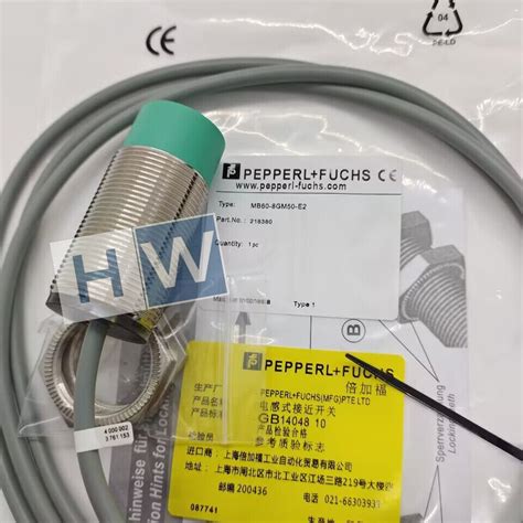 1pc For Brand New P F Inductive Sensor Proximity Switch Mb60 8gm50 E2