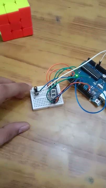 I Made A Super Cool Digital Dice Arduino Electronics Coding Shorts