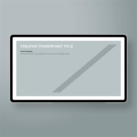 Minimal Diagonal Shape PowerPoint Templates Powerpoint Templates Powerpoint Creative Powerpoint