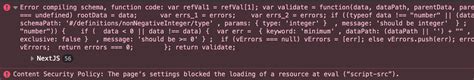 unable to use widget without unsafe eval csp · issue 51 · uniswap
