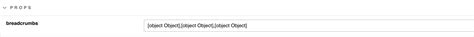 controls type array of objects displayed wrongly · issue 13503
