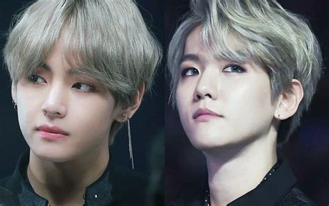 Loạt ảnh Giống Nhau Từ V Bts Và Baekhyun Exo Saostar Vn