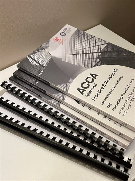 ACCA FIA FA1 FA2 MA1 PRACTICE REVISION BPP KAPLAN KIT Hobbies Toys Books Magazines