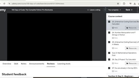 100daysofcode Python Udemy Professionaldevelopment Muzamil Shiraz