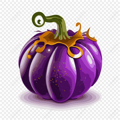 보라색 호박 벡터만화클립 아트상표 Png 일러스트 무료 다운로드 Lovepik