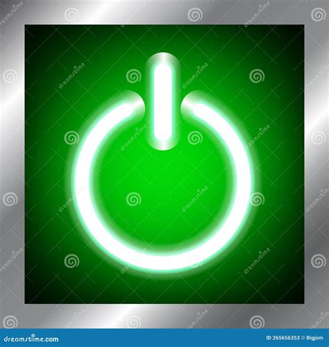 Pushbutton Switch Symbol Pushbutton Electrical Switches Power Symbol Metallic Push Button Icon