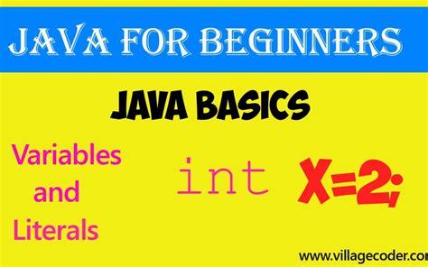 Java Basics Variables