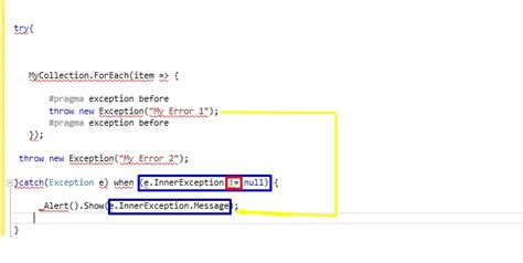 C New Preprocessor Directives Pragma Exception Before · Issue