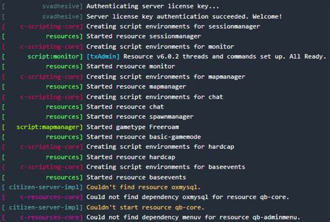 Qbcore Is Not Working QBCore Cfx Re Community