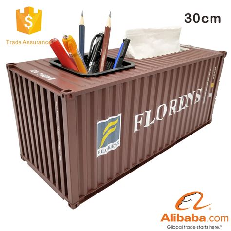 【a】30cm 120 Florence Container Scale Model Pen Holder Custom Container Model Oas Ship Model