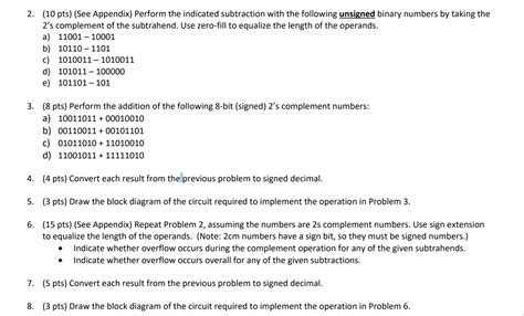 Solved 2 10 Pts See Appendix Perform The Indicated