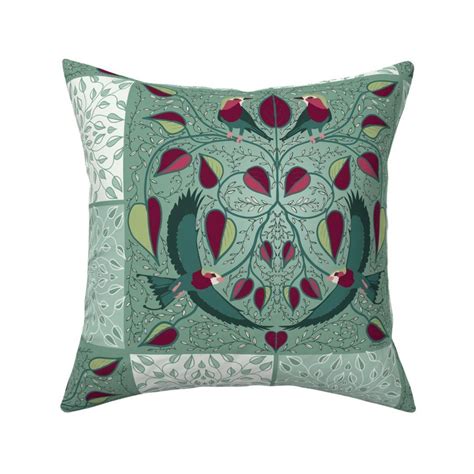 Beautiful Visitor Sage Green And Fabric Spoonflower Beautiful Visitor Sage Green And Fabric Spoonflower