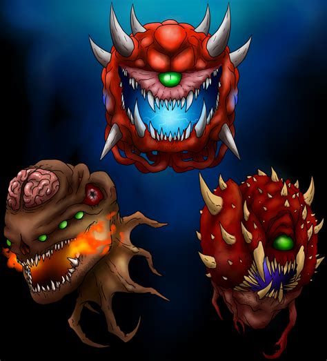 Cacodemon Evolution By Arborix On DeviantArt