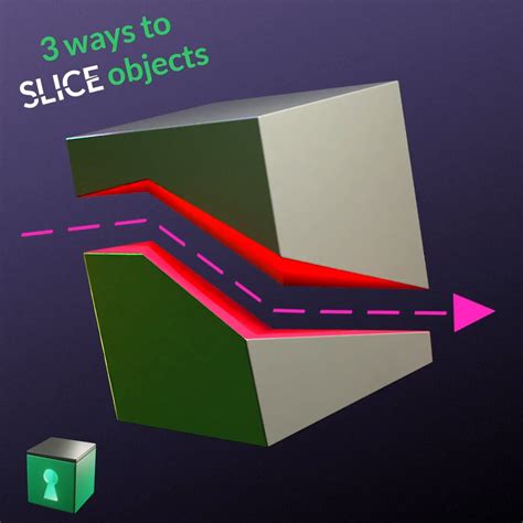 3 ways to slice objects r blender