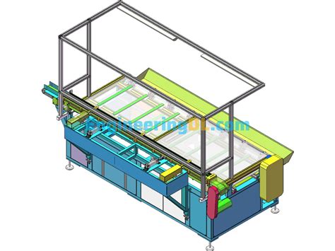 Motor Stator Insulation Block Insertion Machine Solidworks