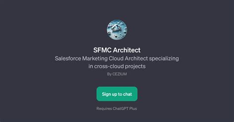 Sfmc Architect Ai Tool For Cloud Management