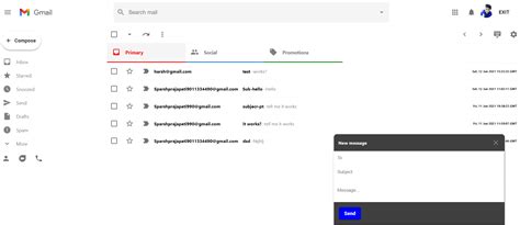 Github Sparshpgmail Clone