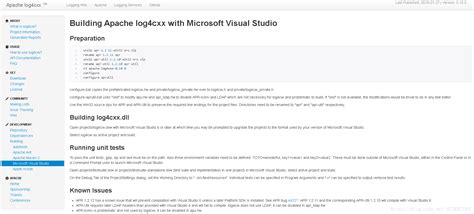 Windows10下编译使用log4cxxglog Log4cxx Csdn博客