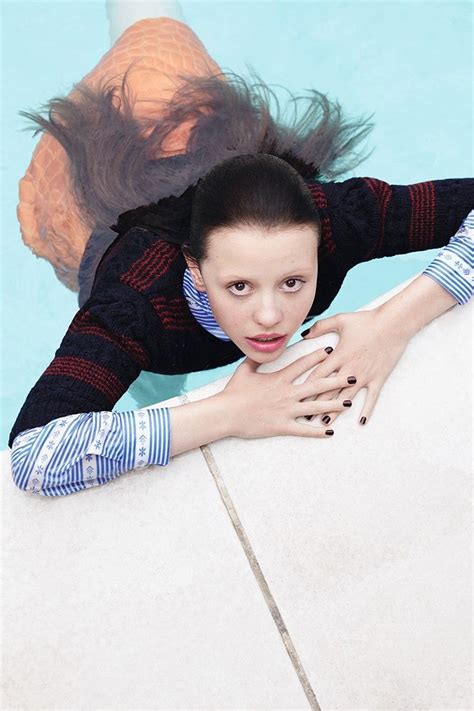 Mia Goth People Photoshoot Favorite Celebrities