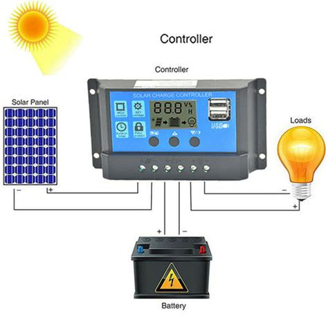 40a Solar Charge Controller Paktec Nz