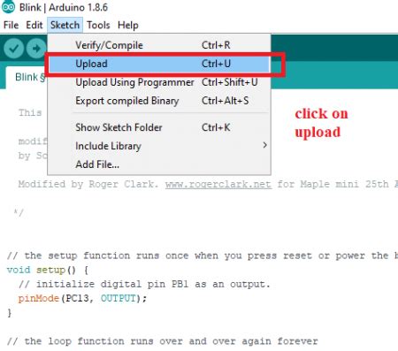 How To Program The STM Blue Pill With Arduino IDE Arduino Maker Pro