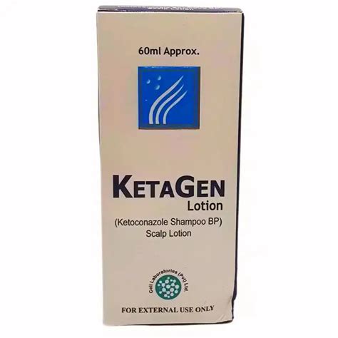 Cell Laboratories Ketagen Ketoconazole Scalp Shampoo 60ml Derma Pk