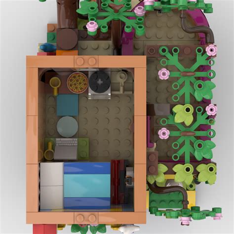 Moc 102963 Bees Shop Building Blocks Set