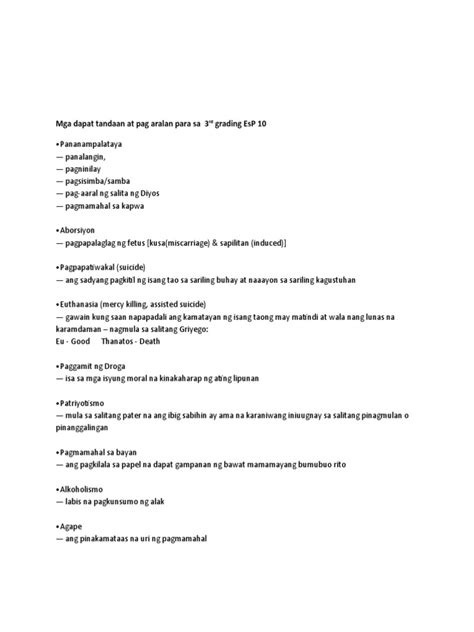 Pointers To Review Pdf